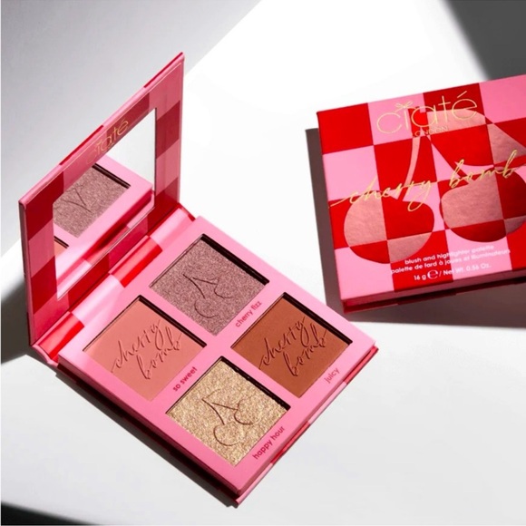 Ciaté London | Makeup | Ciate Cherry Bomb Highlighter Palette Nib ...
